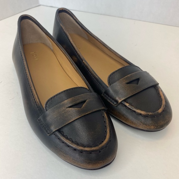 Joie | Shoes | Nwt Joie Arthur Distressed Leather Black Tan Sample Shoe ...